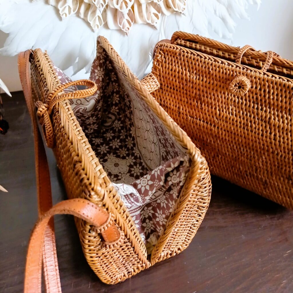 Sac à main en rotin Hend - Deco 1Do