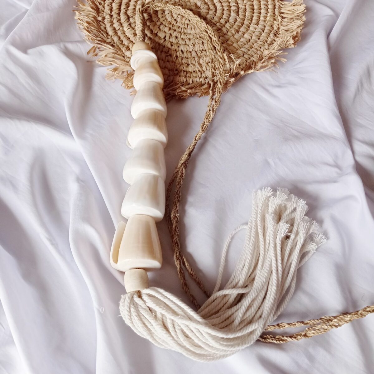 Embrase à rideaux gros coquillages en Nacre - Deco 1Do